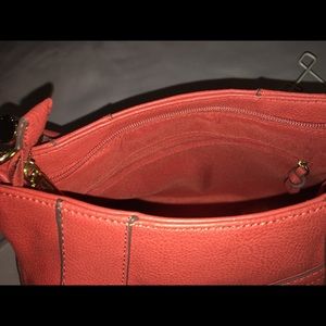 Liz Claiborne | Bags | Liz Claiborne Villager Purse In Coral | Poshmark